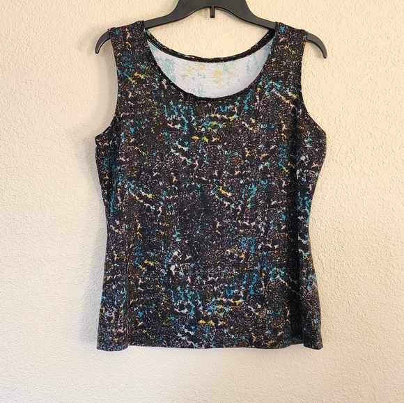 212 Collection | Tops | 22 Collection Splatter Tank Top | Poshmark